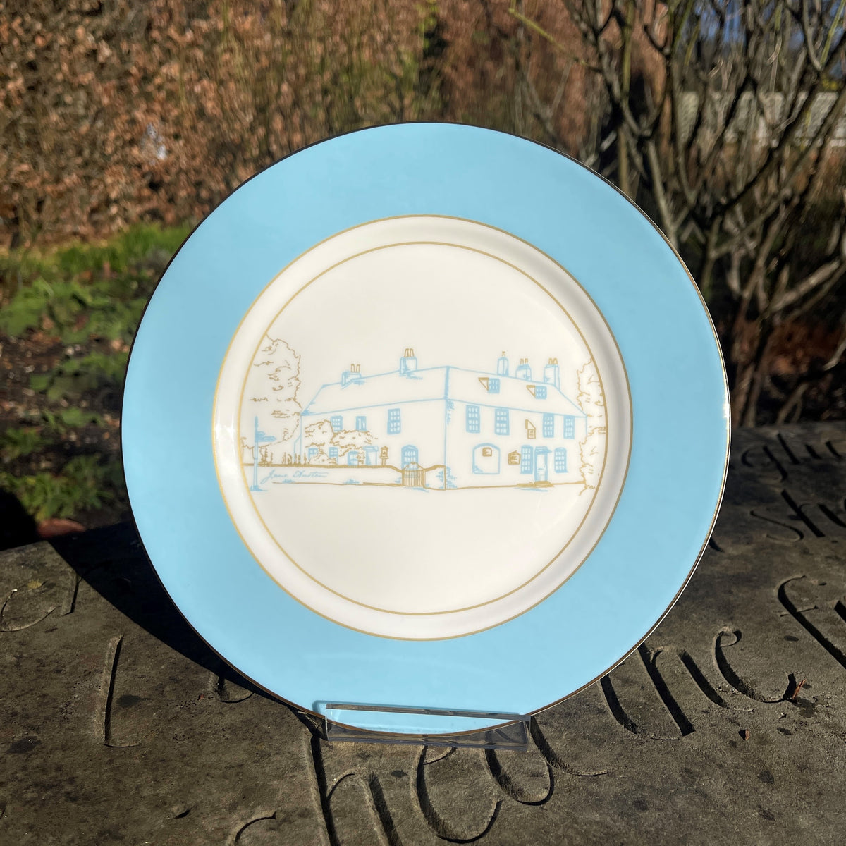 Jane Austen's House 'Chawton Cottage' china - Plate