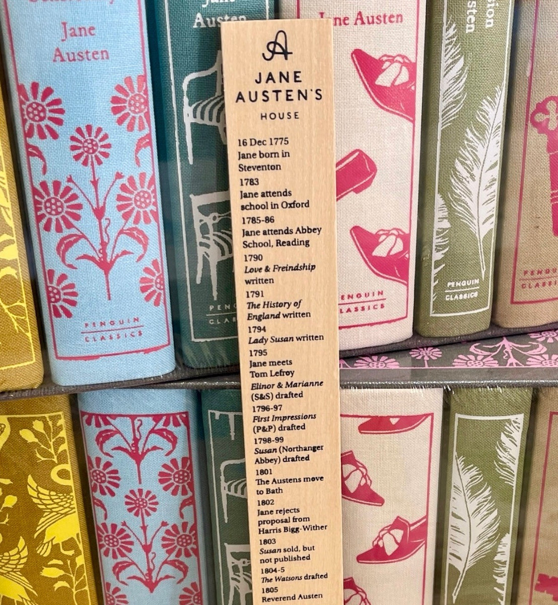 Jane Austen House Ruler – Jane Austen's House