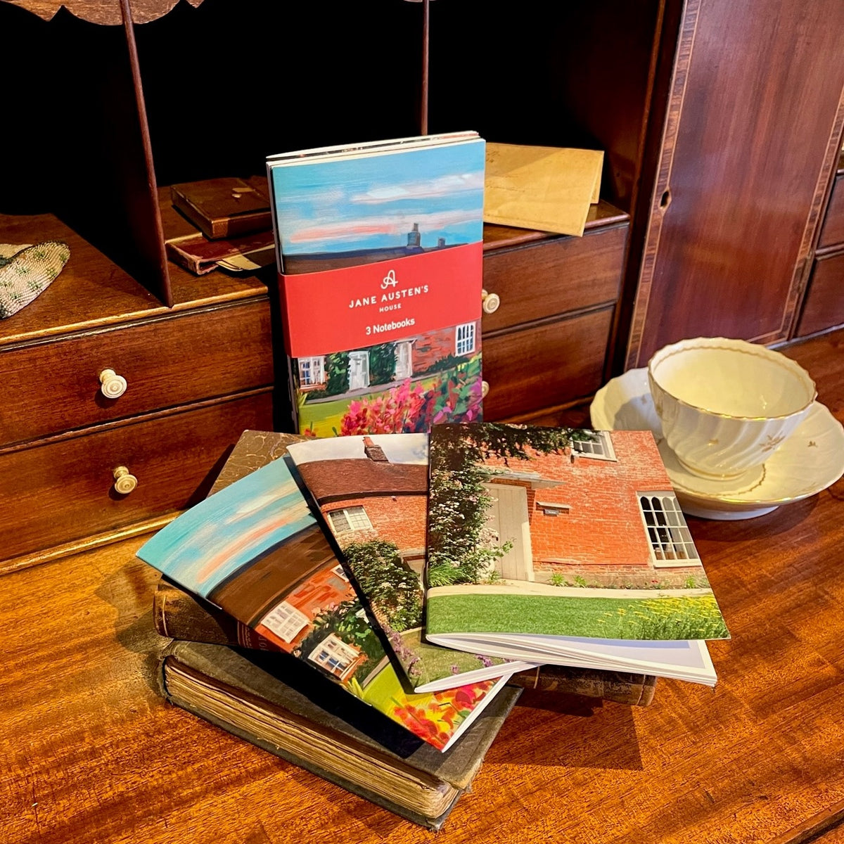 'Chawton Cottage' Set of 3 Notebooks – Jane Austen's House