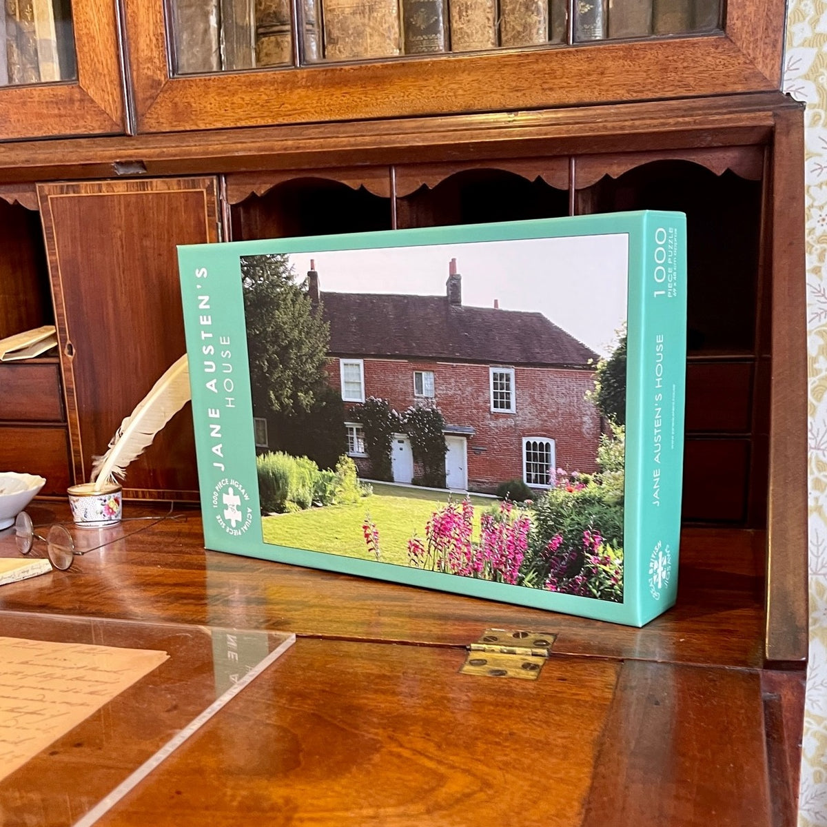 Jane Austen's House Exclusive Jigsaw - Garden View